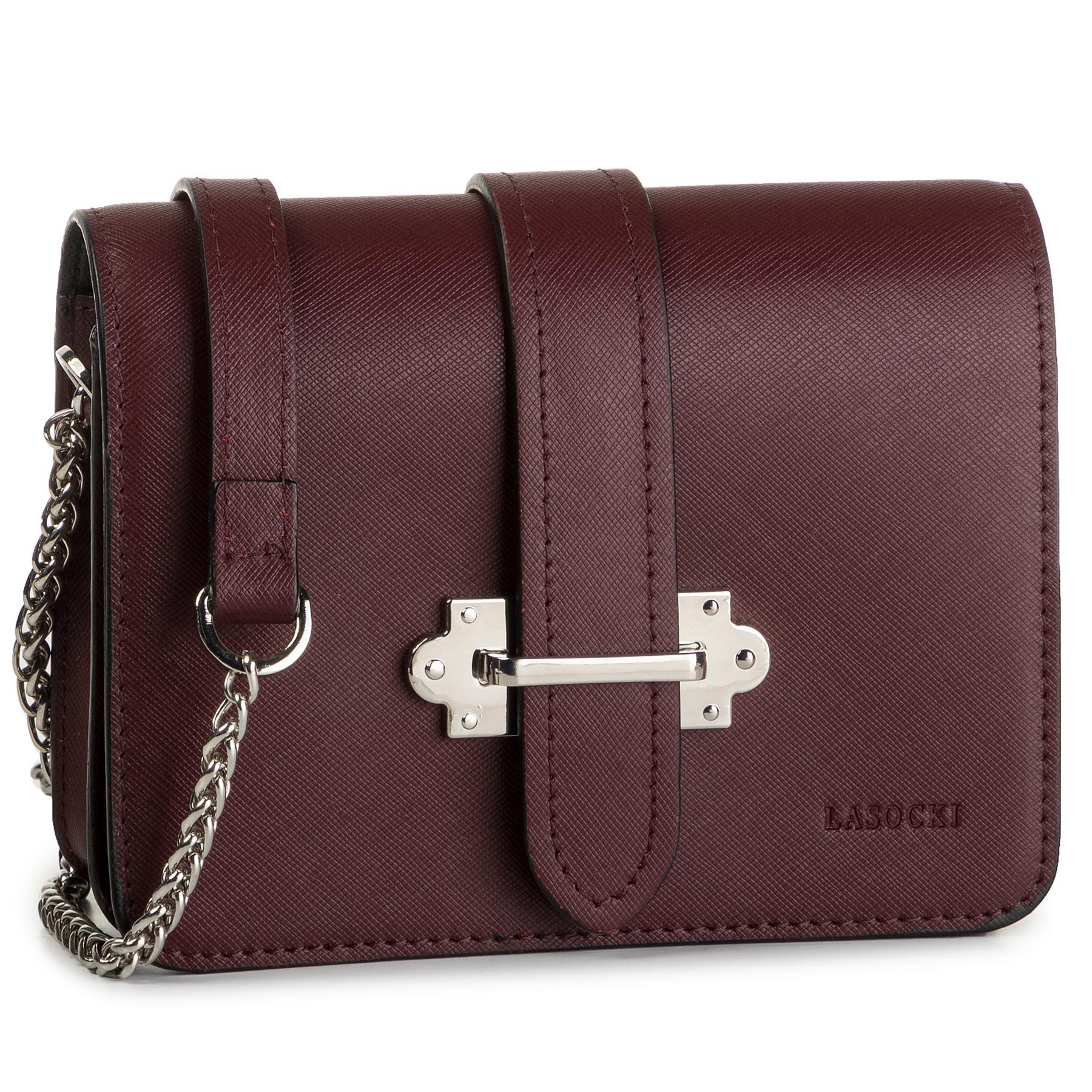 Torebka Lasocki BRT-4602 Bordowy Torby - Torby damskie - https://ccc.eu