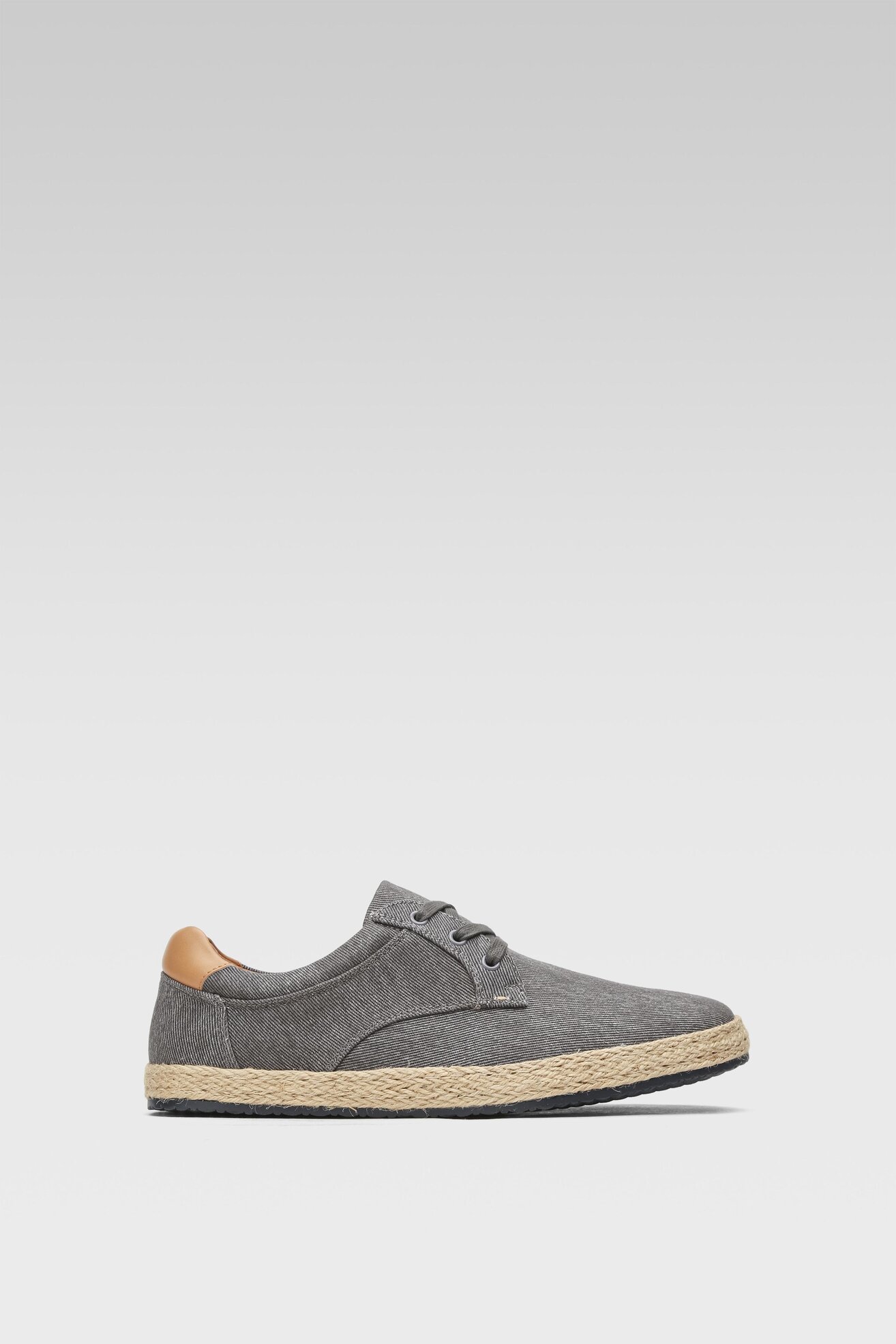 Espadrilky Lanetti 121AM0280 ŠEDÁ - ccc.eu/cz