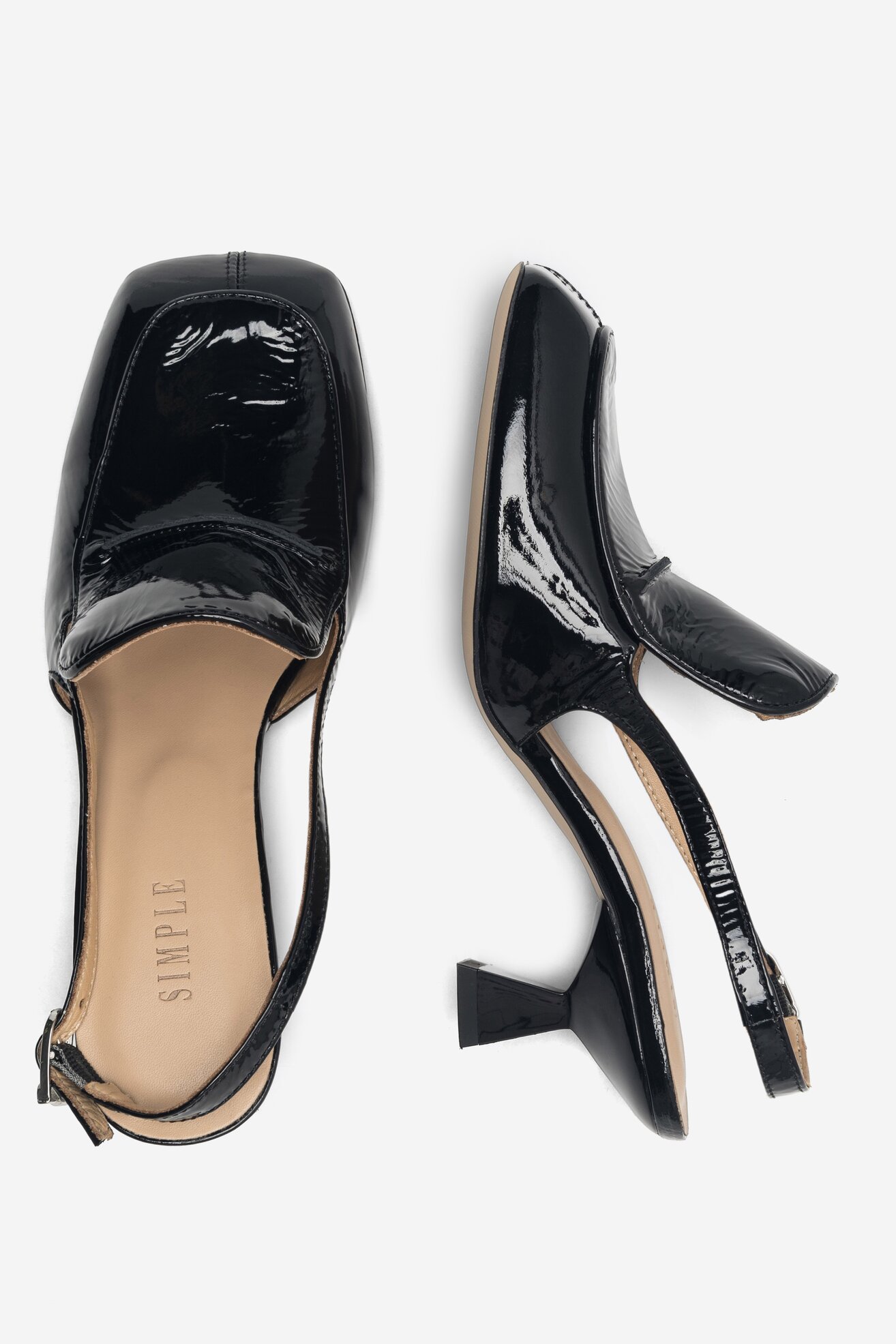 Pantofi SIMPLE AURELIA-2303 NEGRU - CCC