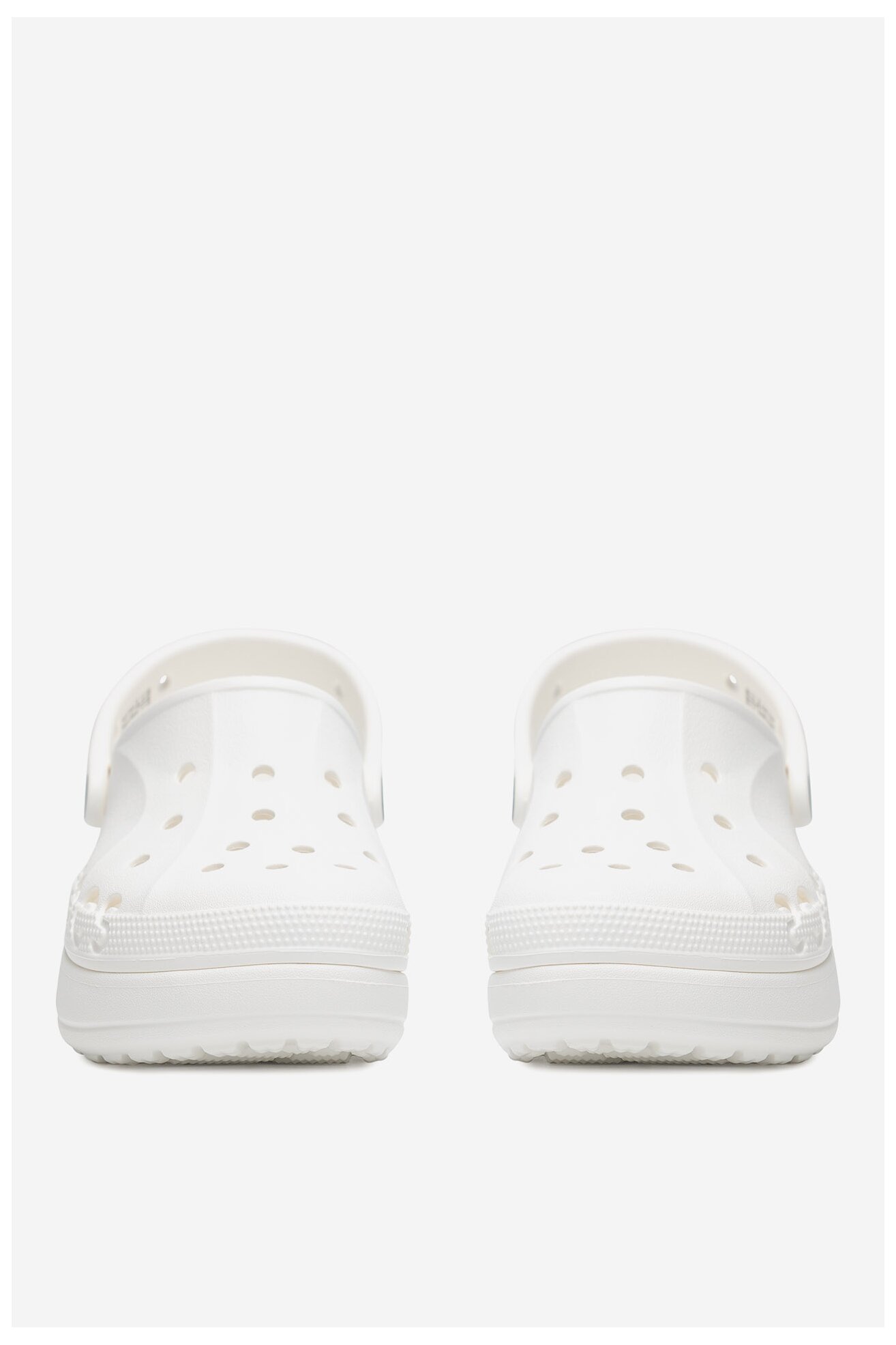 Klapki basenowe Crocs BAYA PLATFORM CLOG 208186-100 Biały - CCC.eu