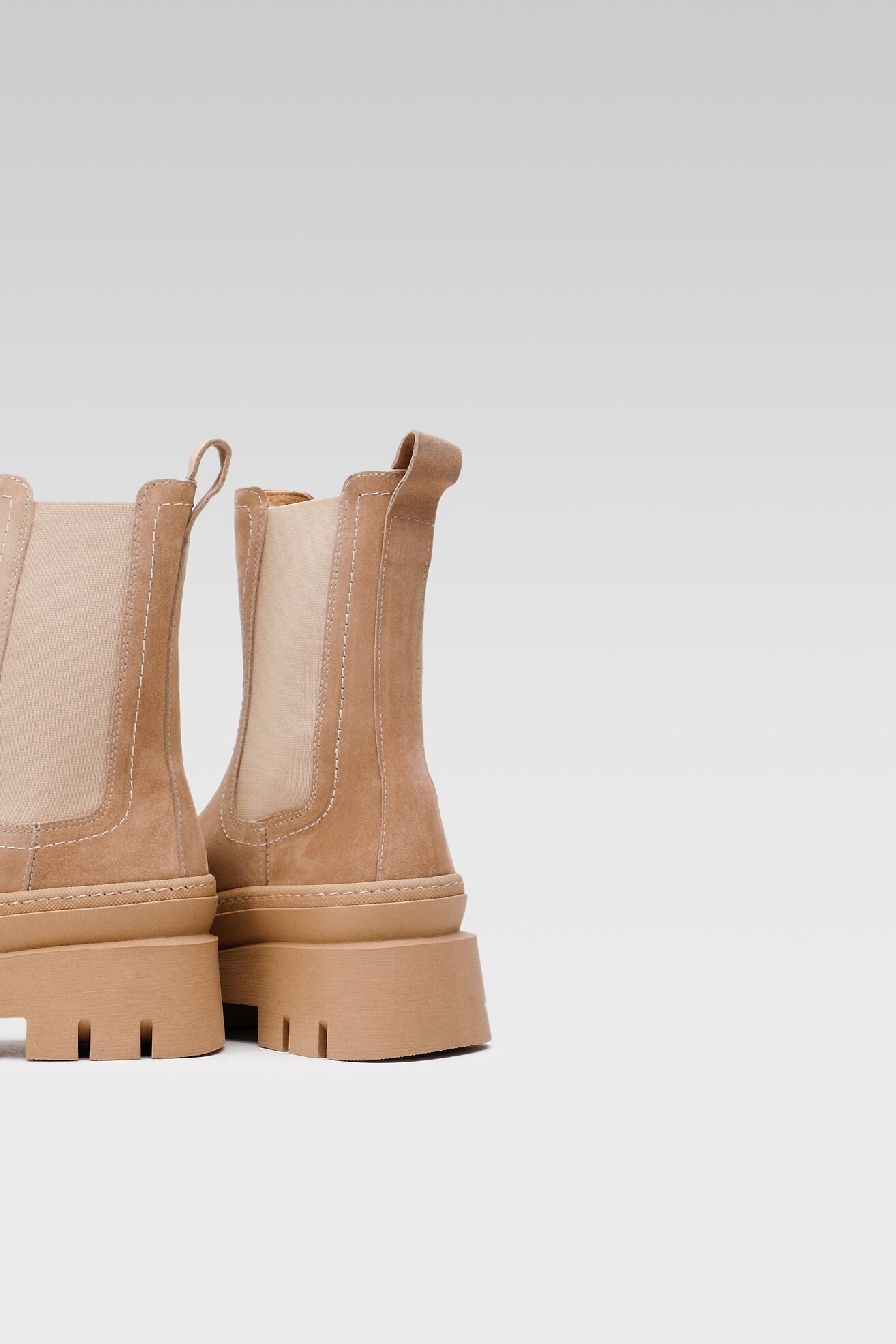 Botki Badura 8118-02 Beżowy ciemny - CCC.eu