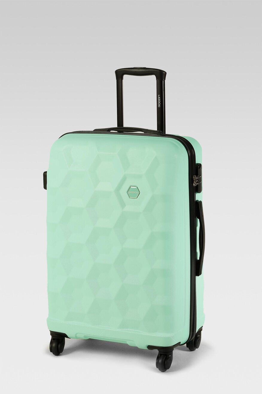 Walizka Lasocki BLW-A-102-77-08 Turkusowy - CCC.eu