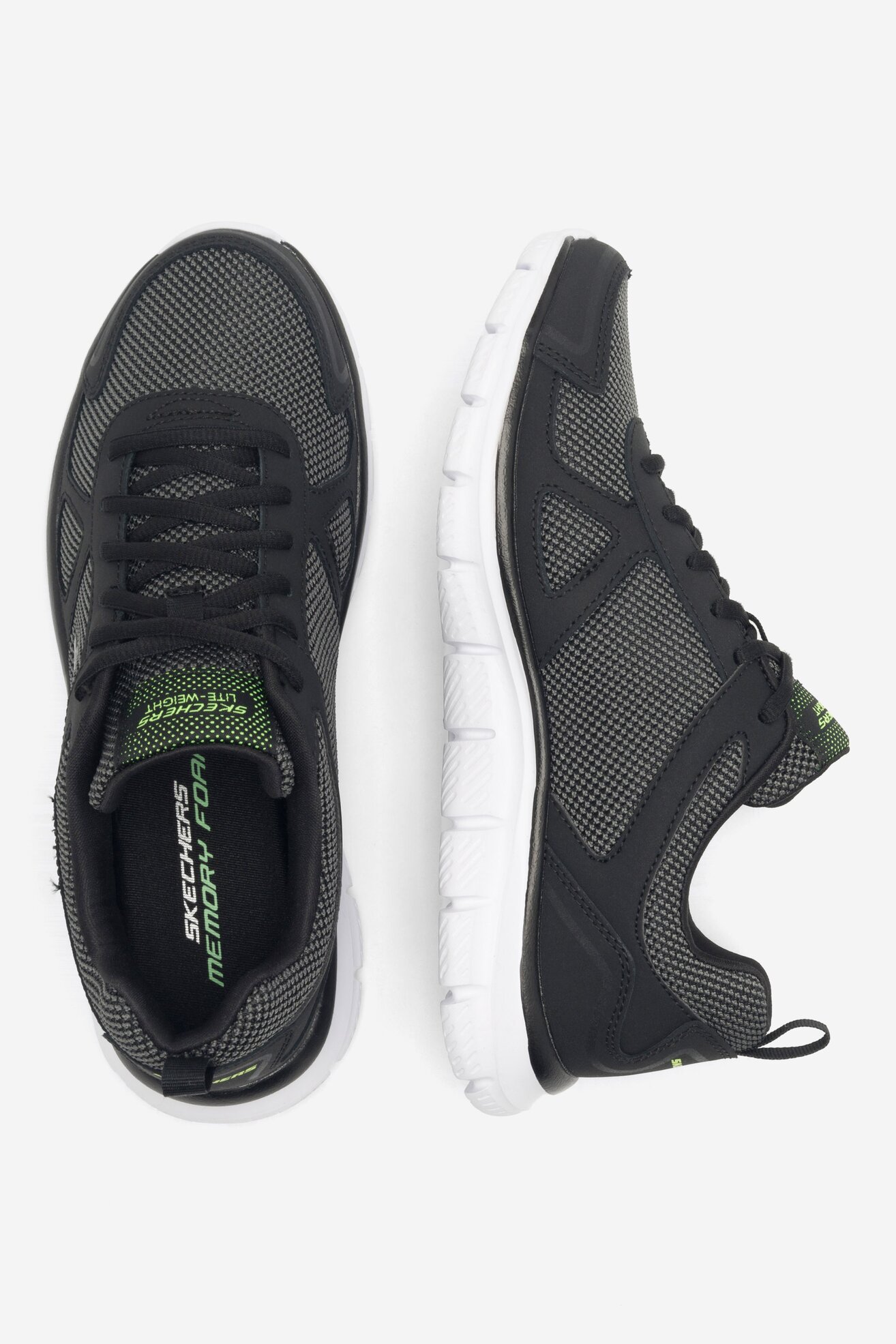 Obuwie sportowe Skechers TRACK BUCOLO 52630 BKW Czarny - CCC.eu
