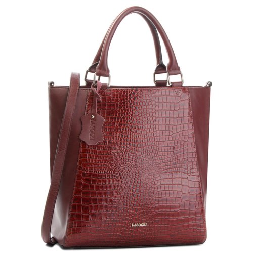 Torebka Lasocki BRT-048 Bordowy Torby - Torby damskie - https://ccc.eu