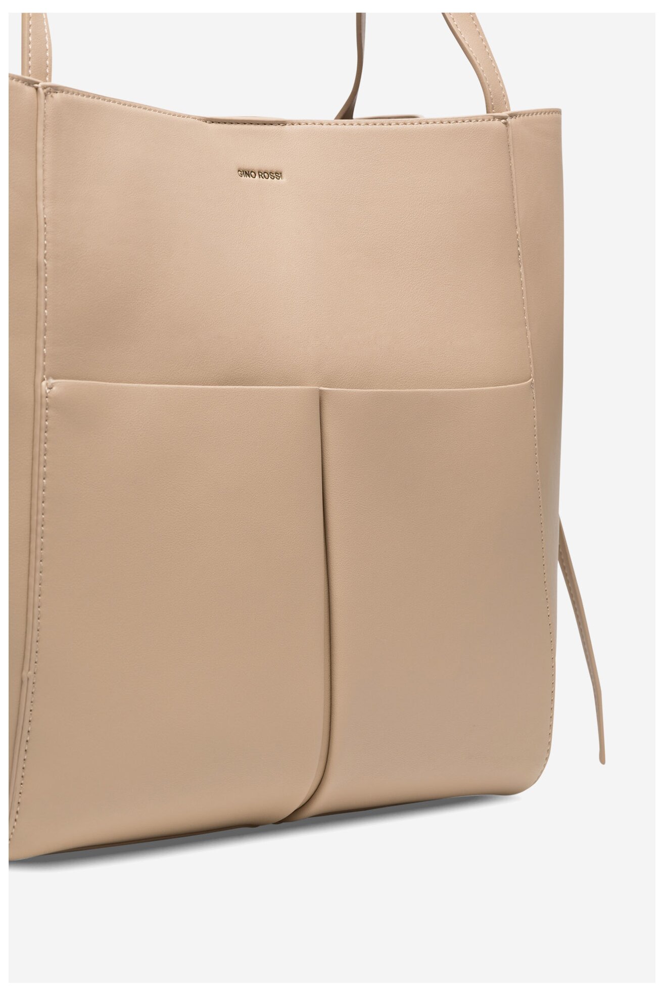 Torebka Gino Rossi TYLO-160 Beżowy - CCC.eu