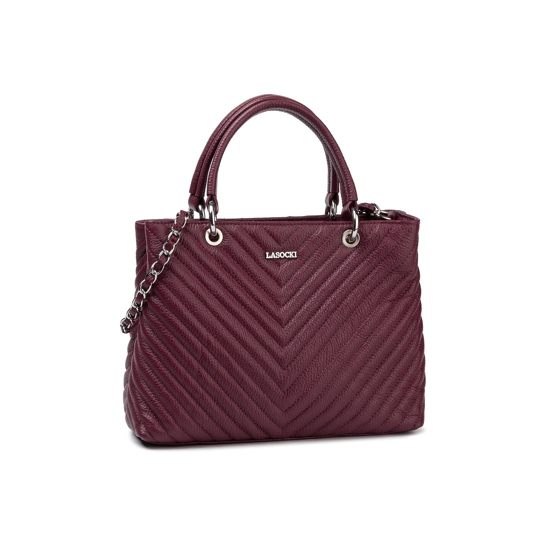 Torebka Lasocki VS4691 Bordowy Torby - Torby damskie - https://ccc.eu