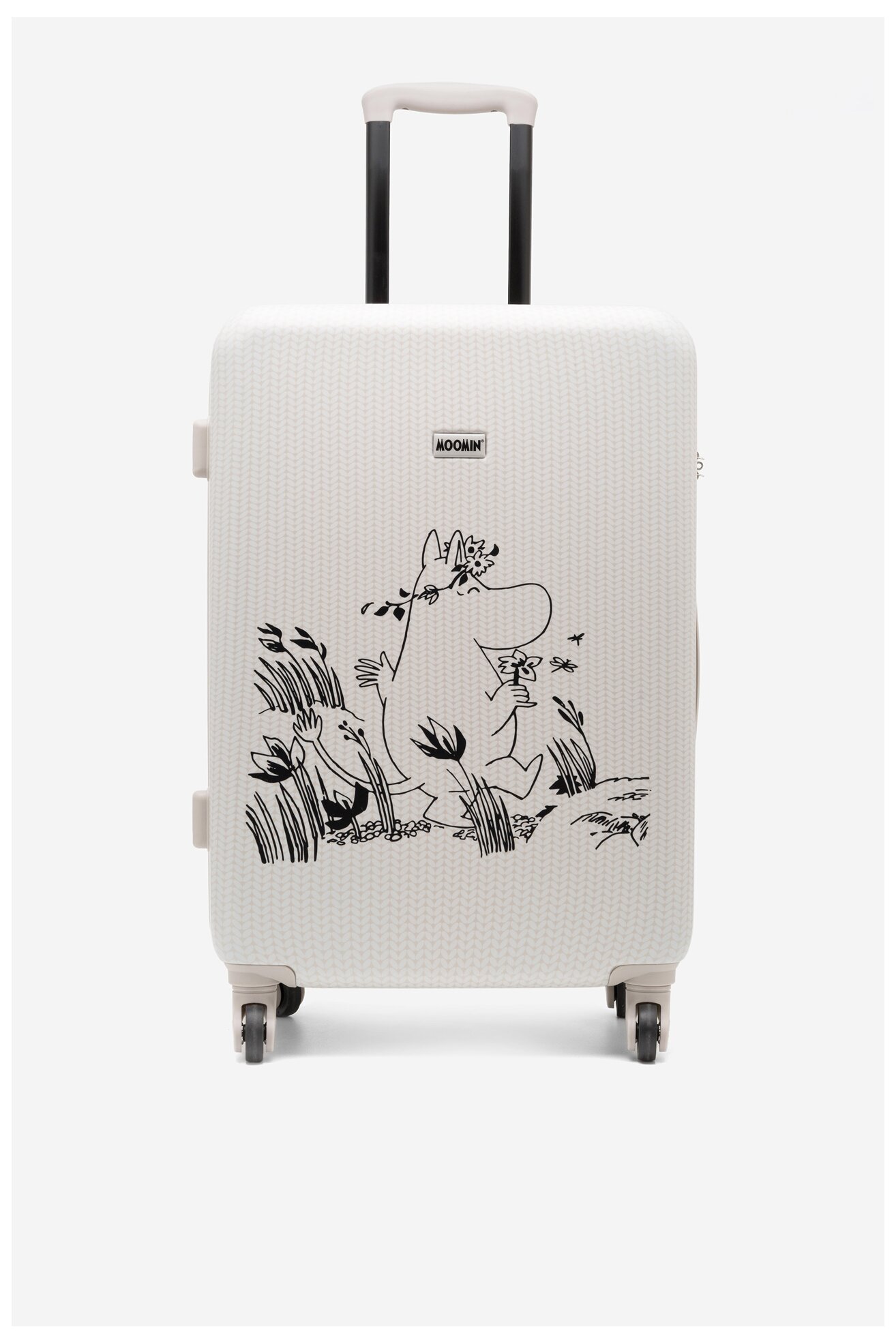 Kufr MOOMIN ACCCS-AW23-230MMN-M ŠEDÁ - ccc.eu/cz