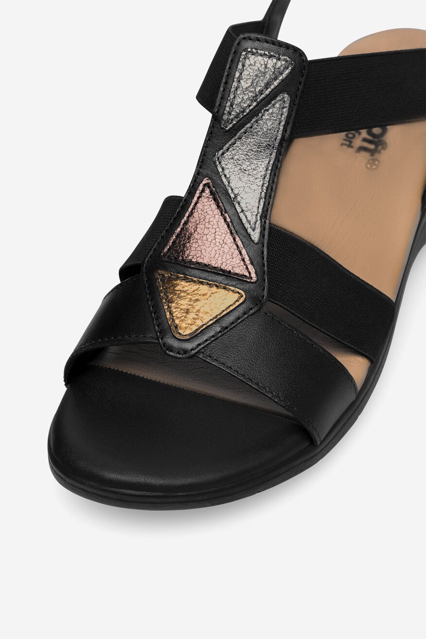 Sandały Go Soft WI16-INES-06 Czarny - CCC.eu