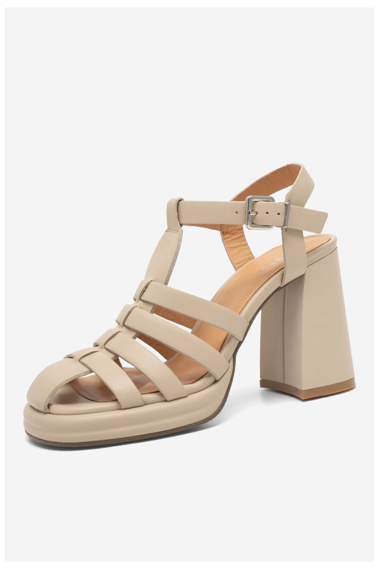 Sandały SIMPLE AZALIA-2023 Ivory - CCC.eu