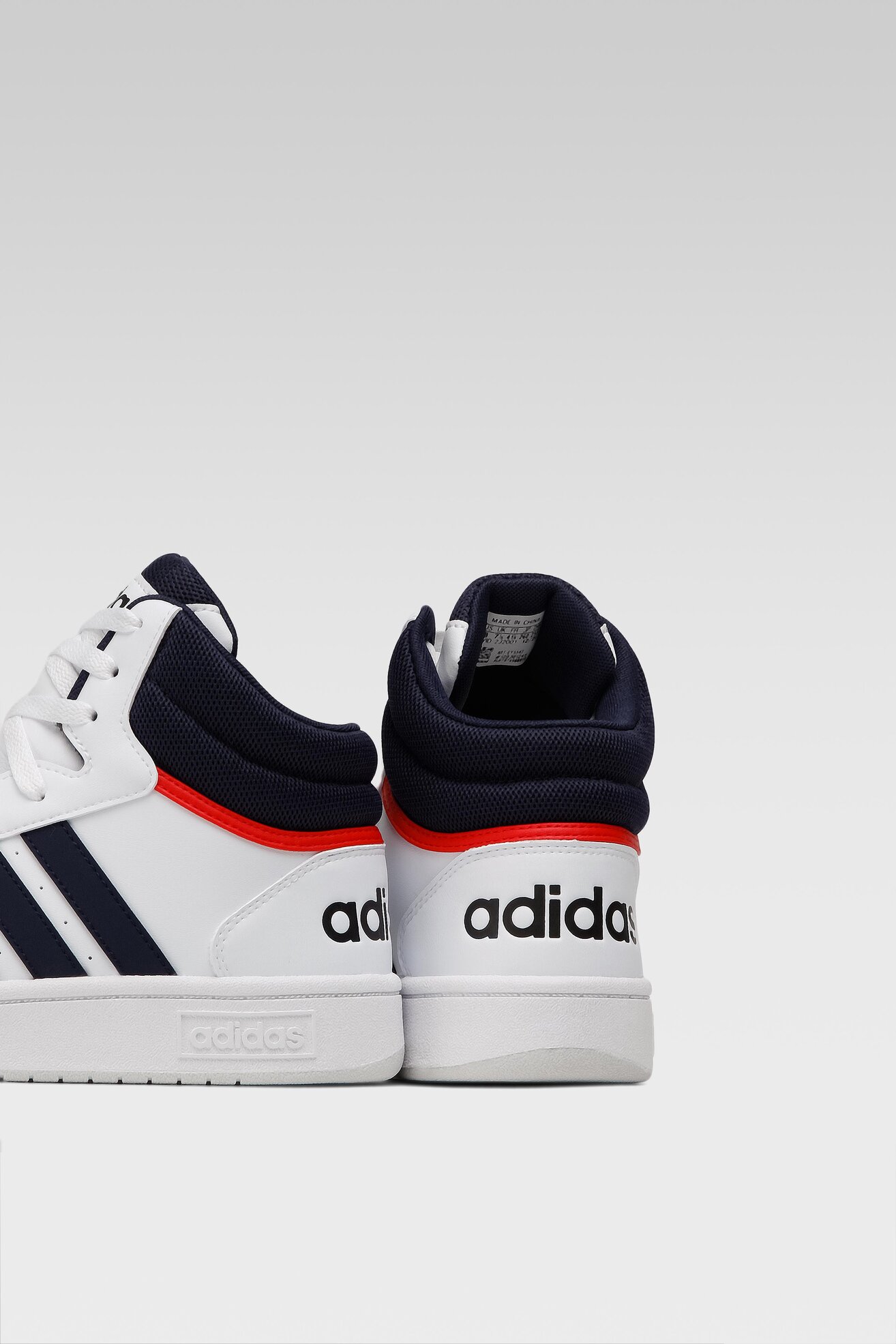 Încălțăminte sport adidas HOOPS 3.0 MID GY5543 ALB - CCC