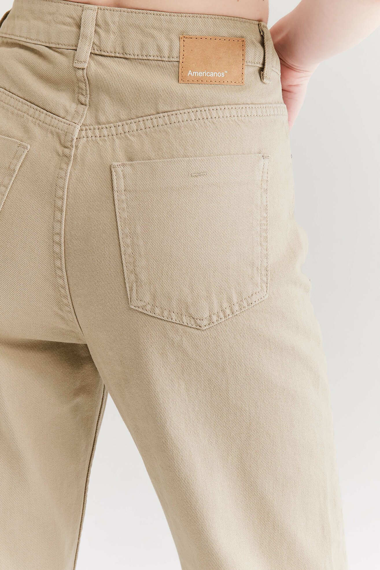 Spodnie joggersy Americanos AM22SJD006-04 Beżowy - CCC.eu