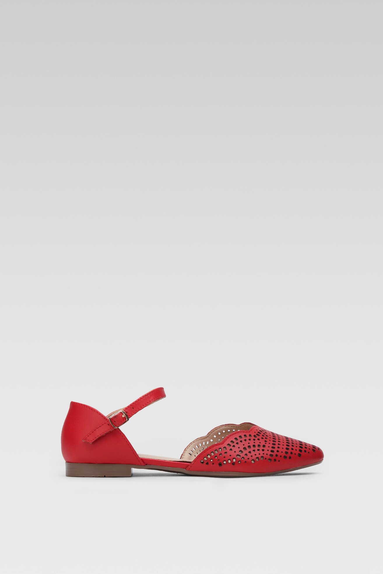 Baleriny Lasocki RST-KAJA-24 Czerwony - CCC.eu