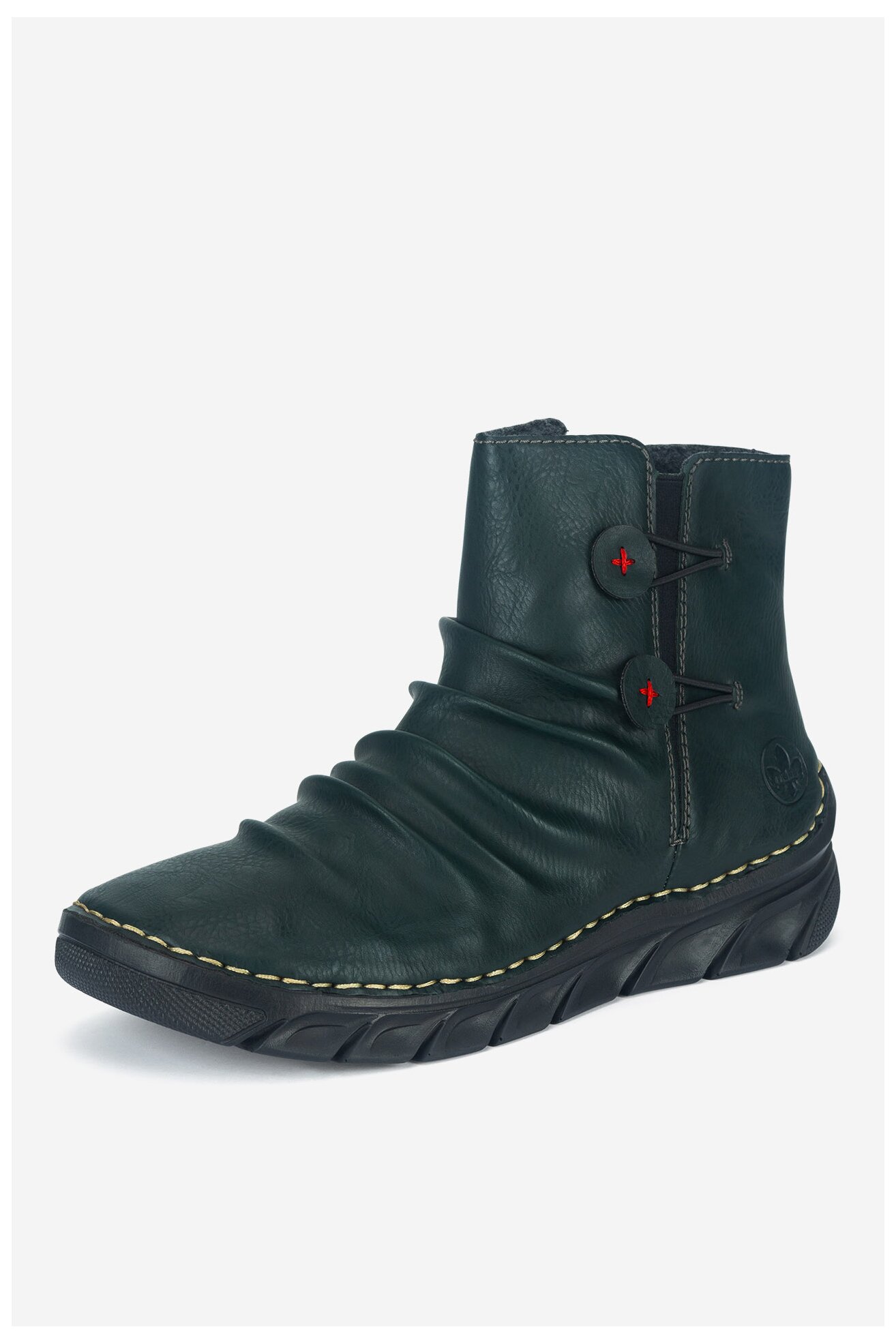 Botki Rieker 55052-54 Zielony - CCC.eu