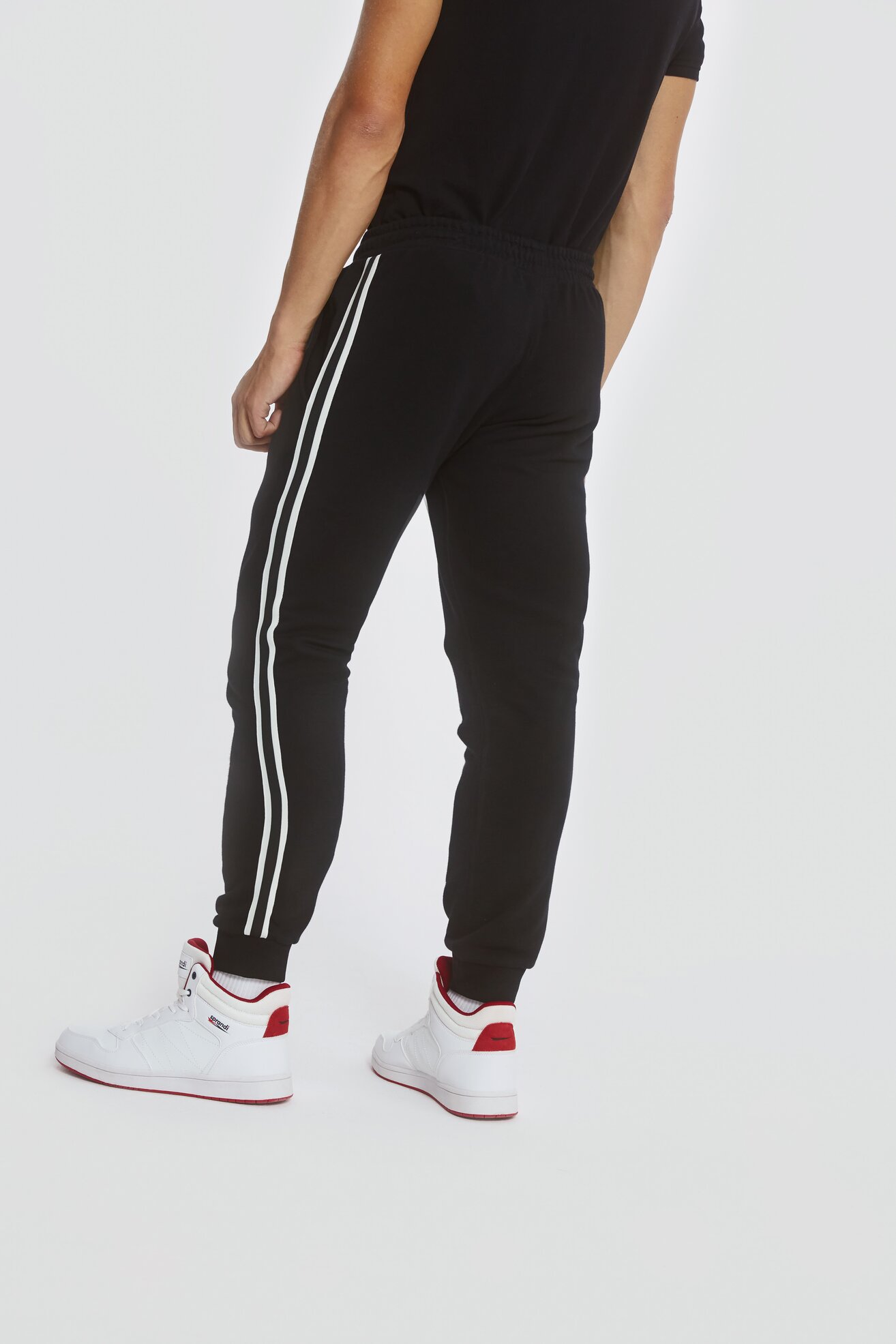 Spodnie joggersy Sprandi AW21-SJM002 Czarny - CCC.eu