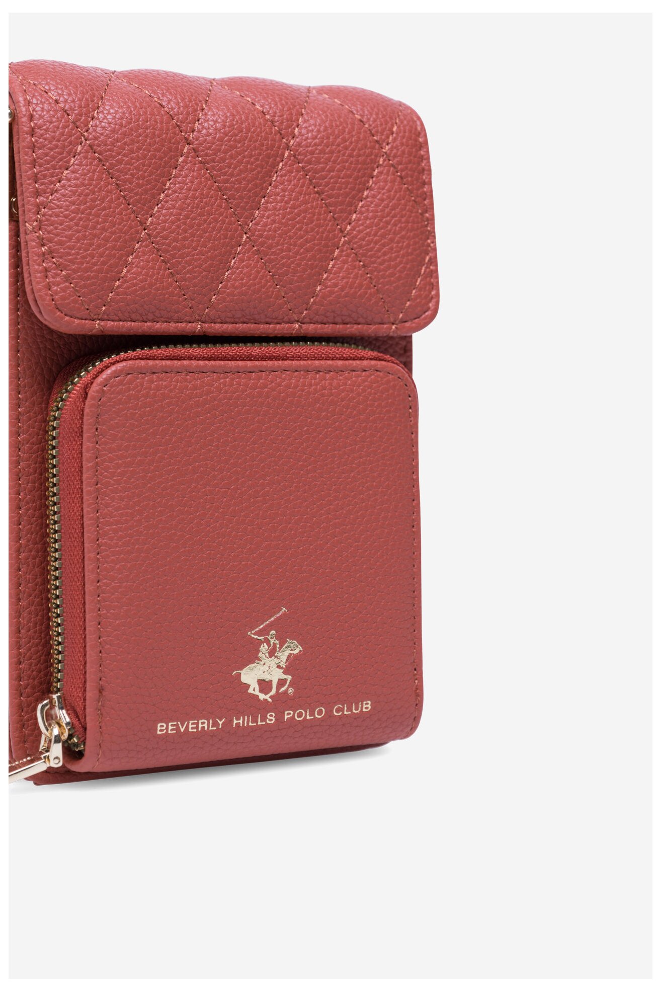 Torebka Beverly Hills Polo Club BHPC-E-016-CCC-05 Czerwony - CCC.eu