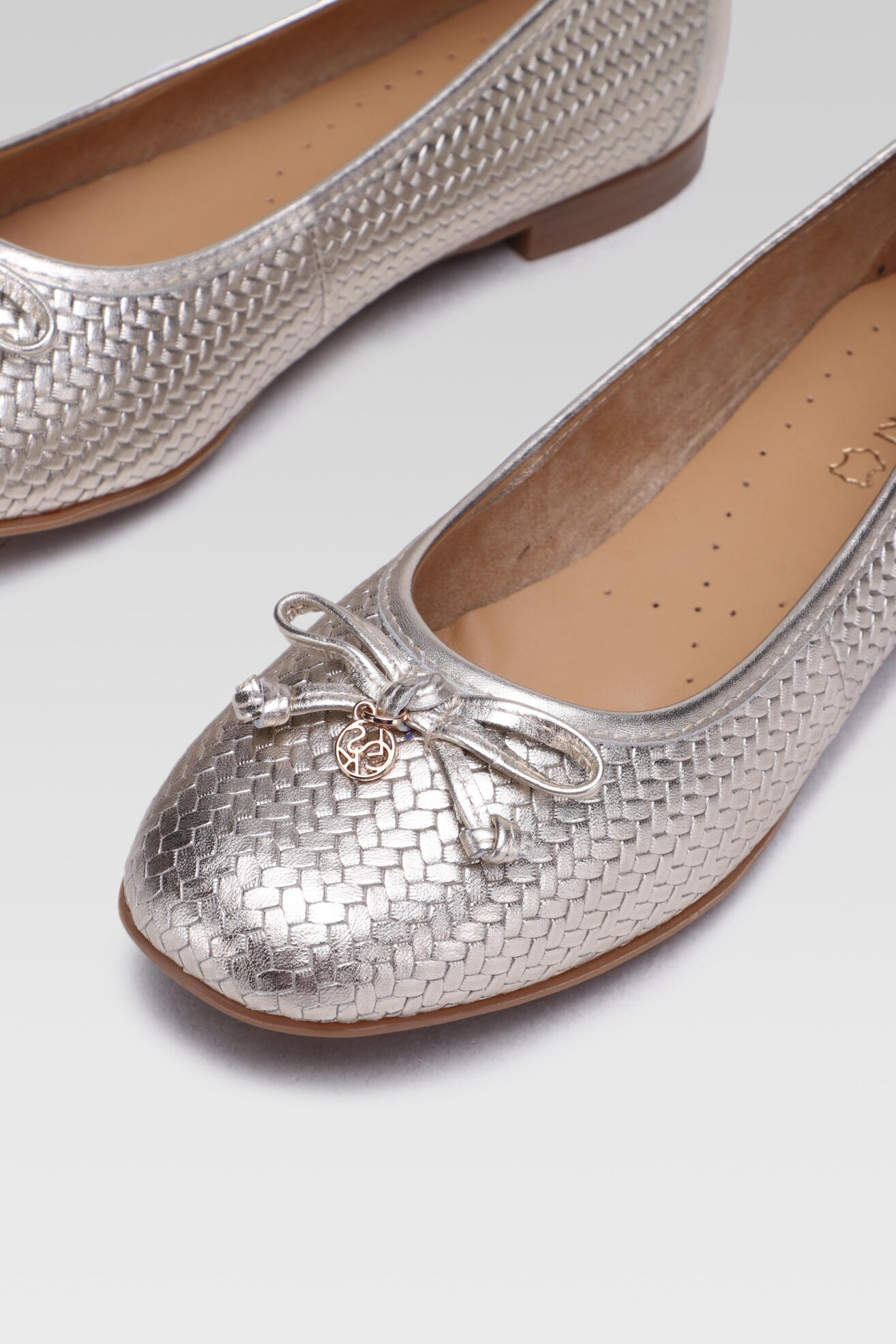 Baleriny Lasocki RST-ANONIMA-04 Złoty - CCC.eu