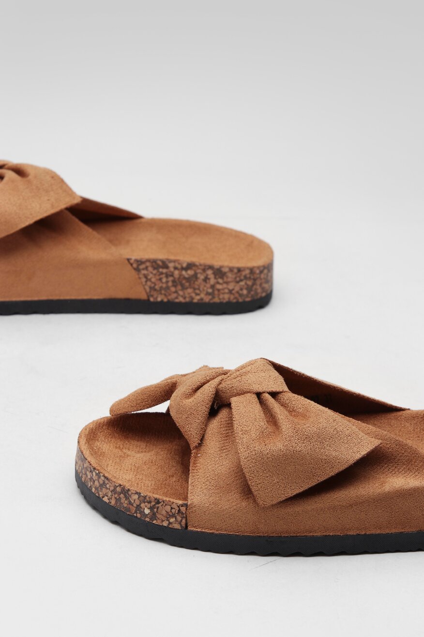 Klapki DeeZee WSLS19-02 Camel - CCC.eu