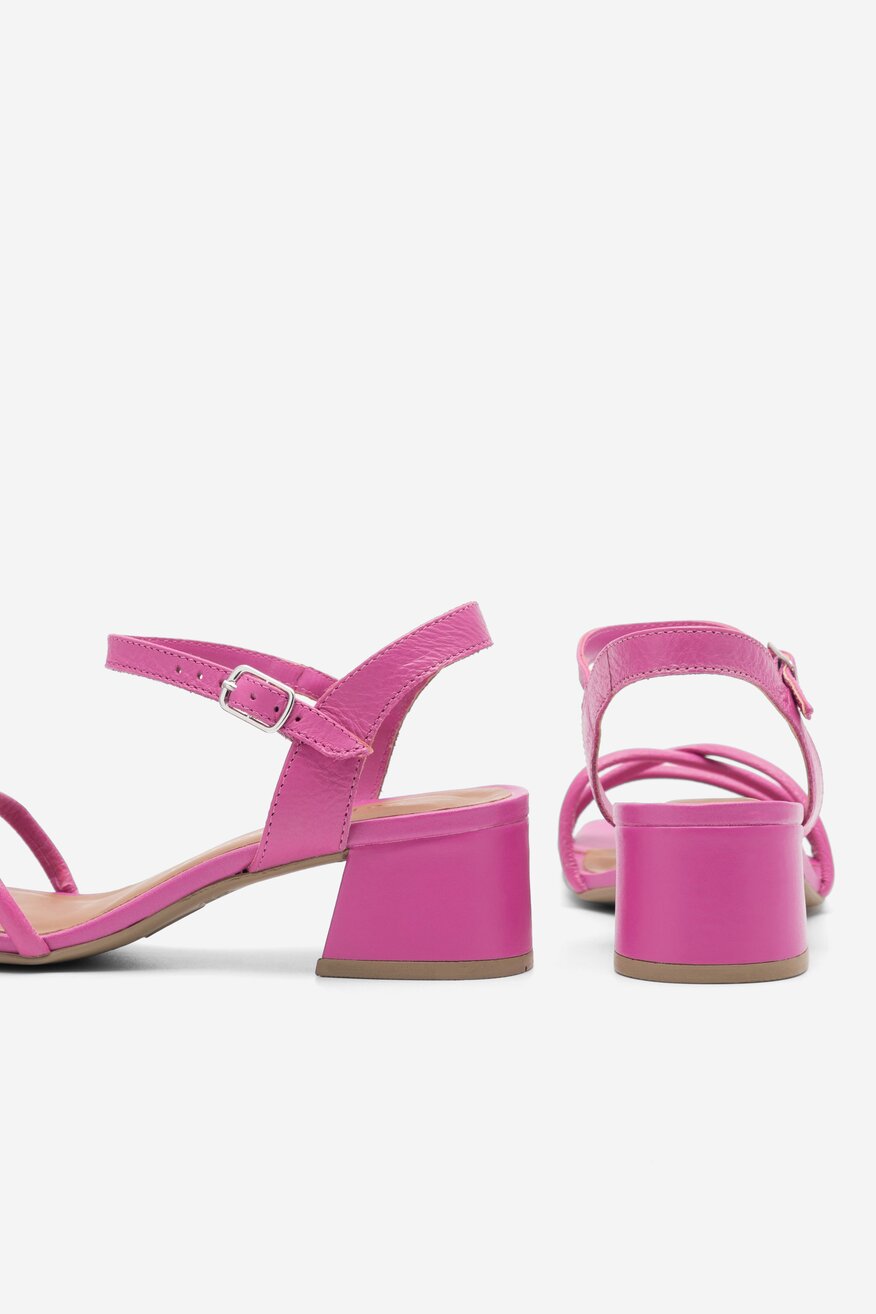 Sandały Sergio Bardi KR-343002-01SB Różowy ciemny - CCC.eu
