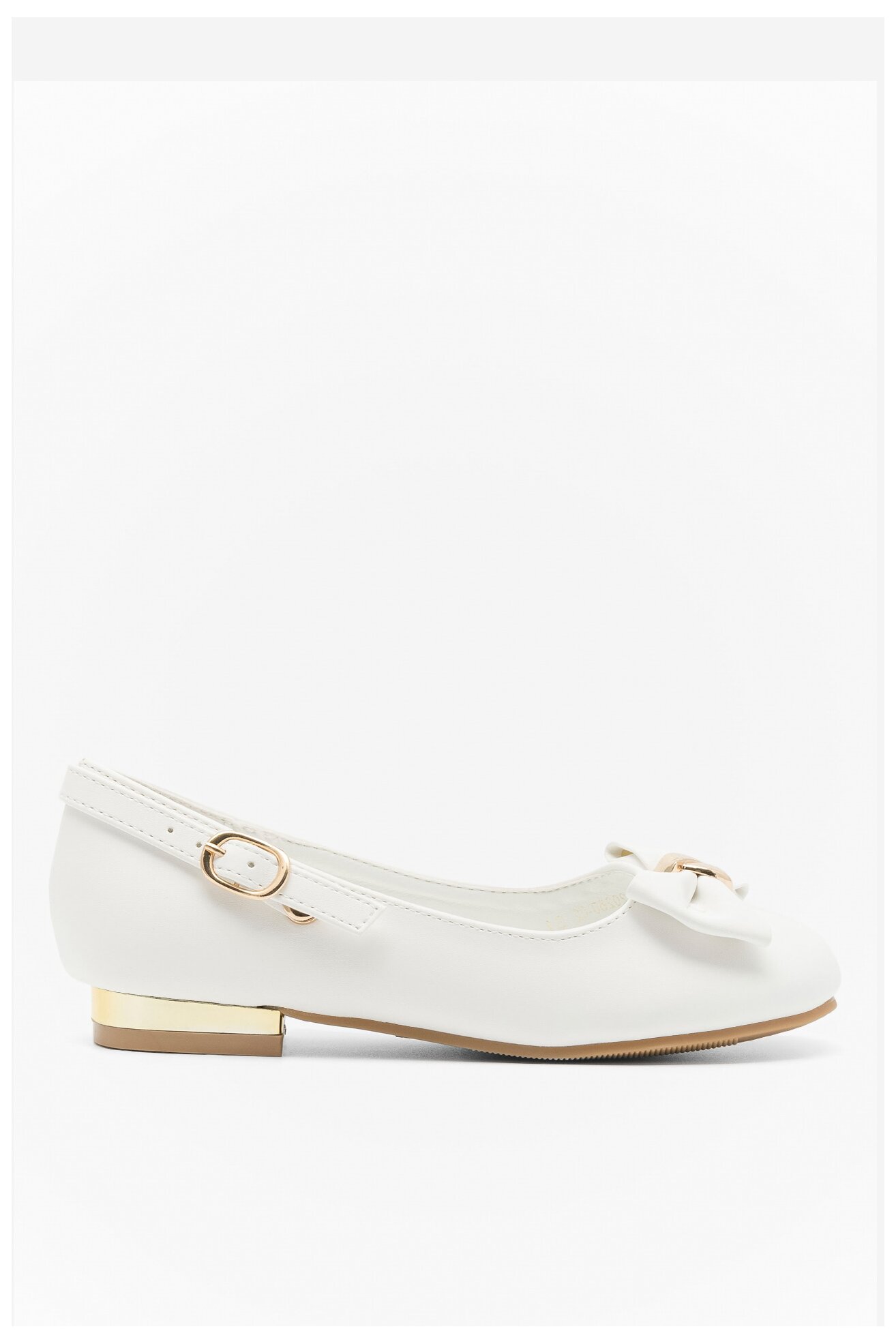 Baleriny Nelli Blu CSA20260-02 Biały - CCC.eu