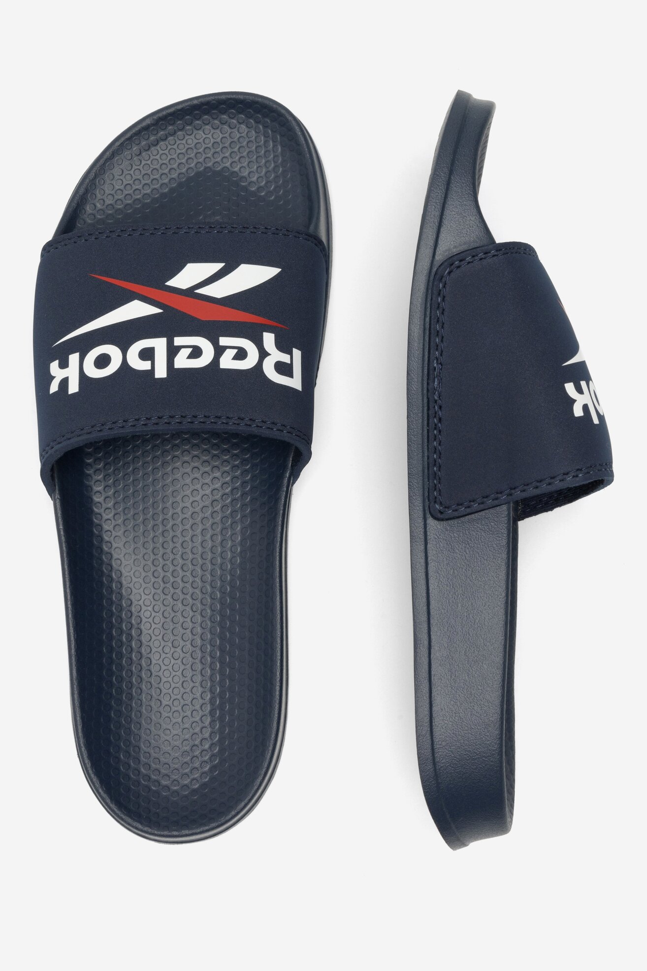 Klapki Reebok RBK FULGERE SLIDE FZ0946 Granatowy ciemny - CCC.eu