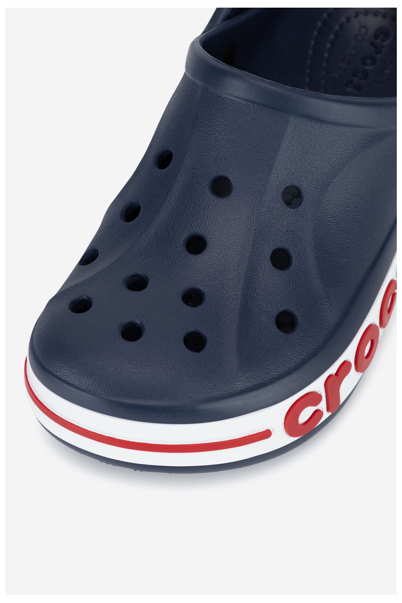 Klapki basenowe Crocs BAYABAND CLOG K 207019-410 Granatowy - CCC.eu