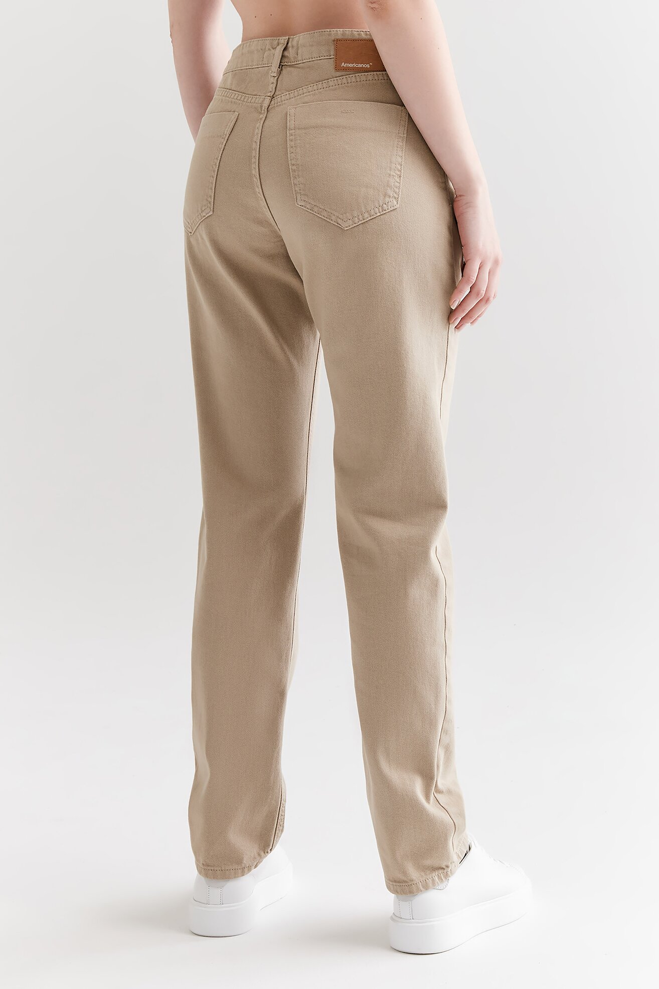 Spodnie joggersy Americanos AM22SJU001-05 Beżowy - CCC.eu