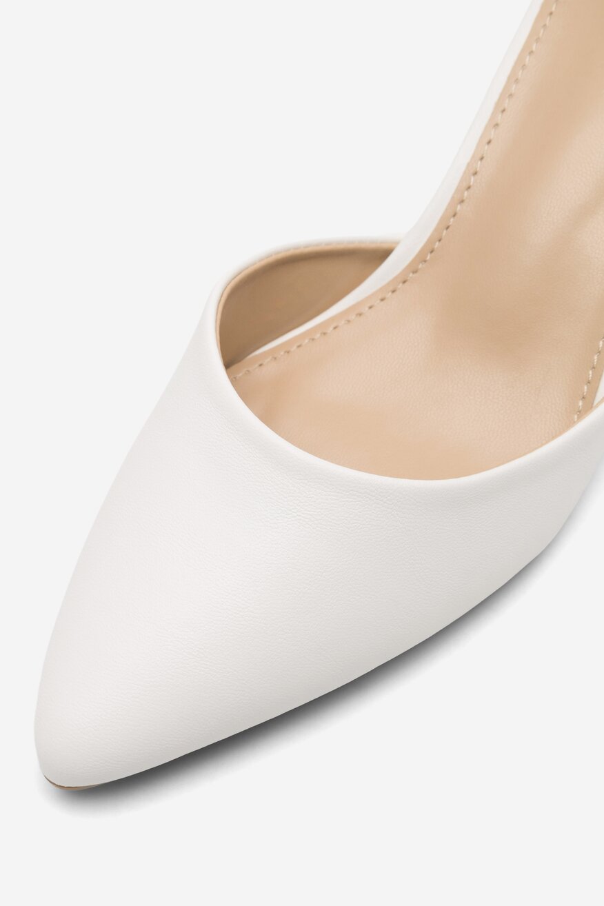 Pantofi cu toc Jenny Fairy ANGEL WS210702-10 ALB - CCC