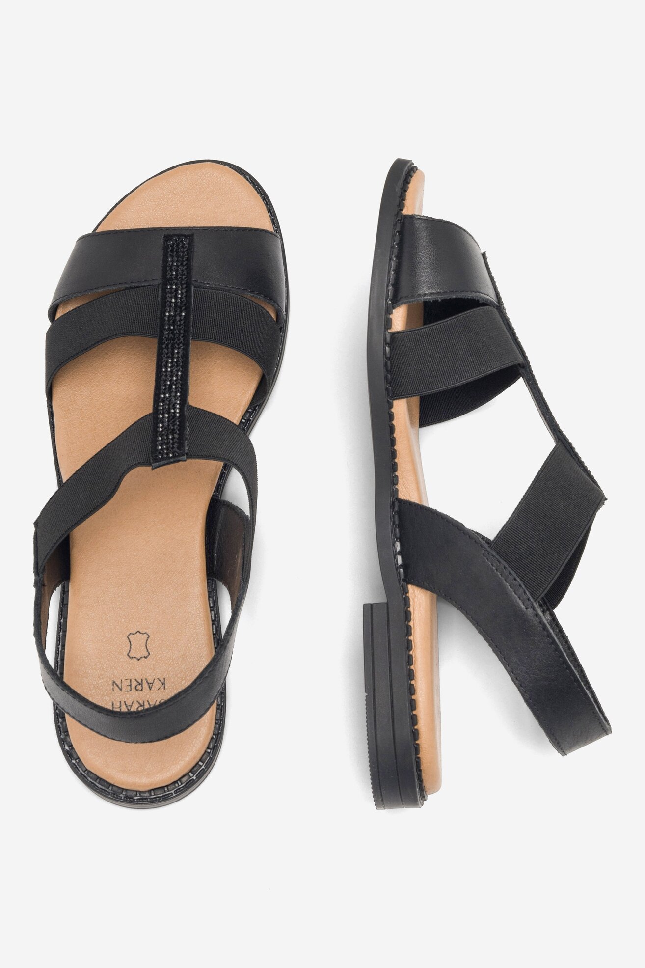 Sandały Sarah Karen EST-FIONA-02 Czarny - CCC.eu