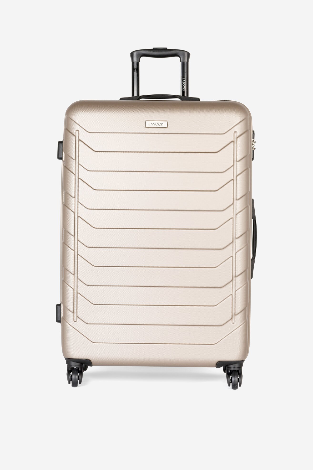 Walizka Lasocki WAS-L-004-S23 Złoty - CCC.eu