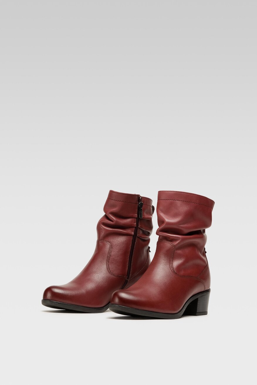 Botki Go Soft EST-GUSTA-12 Bordowy - CCC.eu