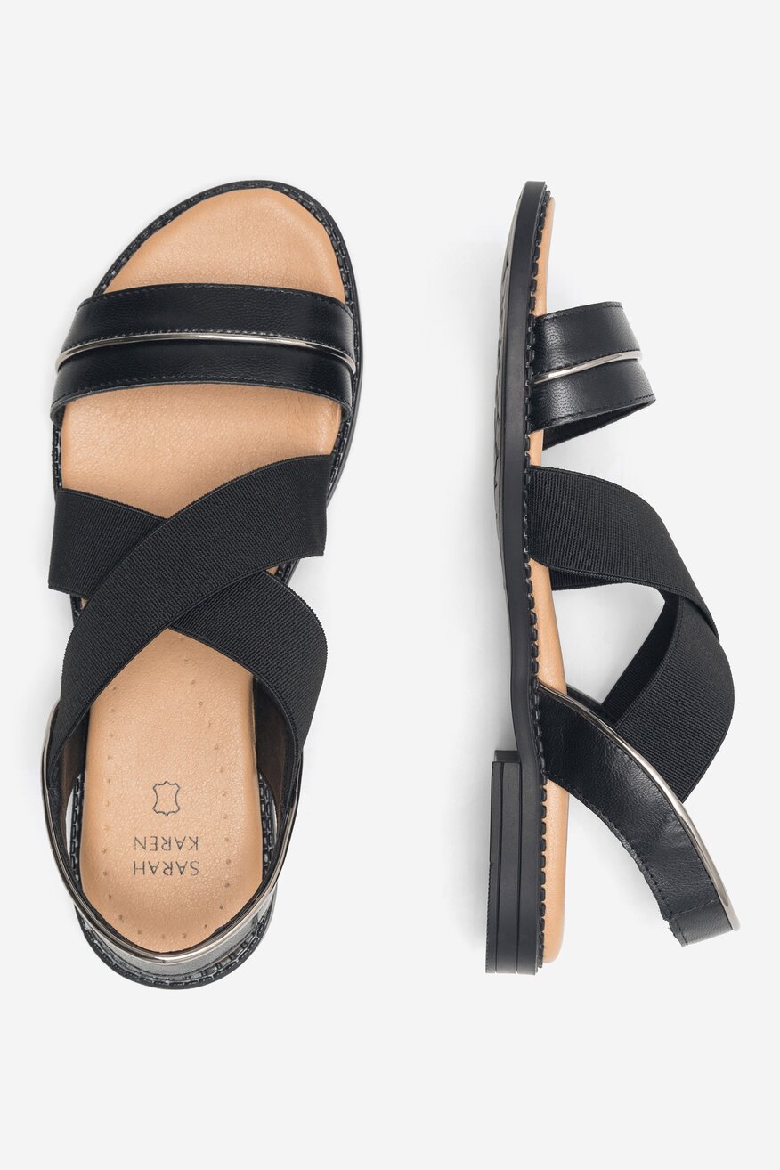 Sandały Sarah Karen EST-FIONA-03 Czarny - CCC.eu