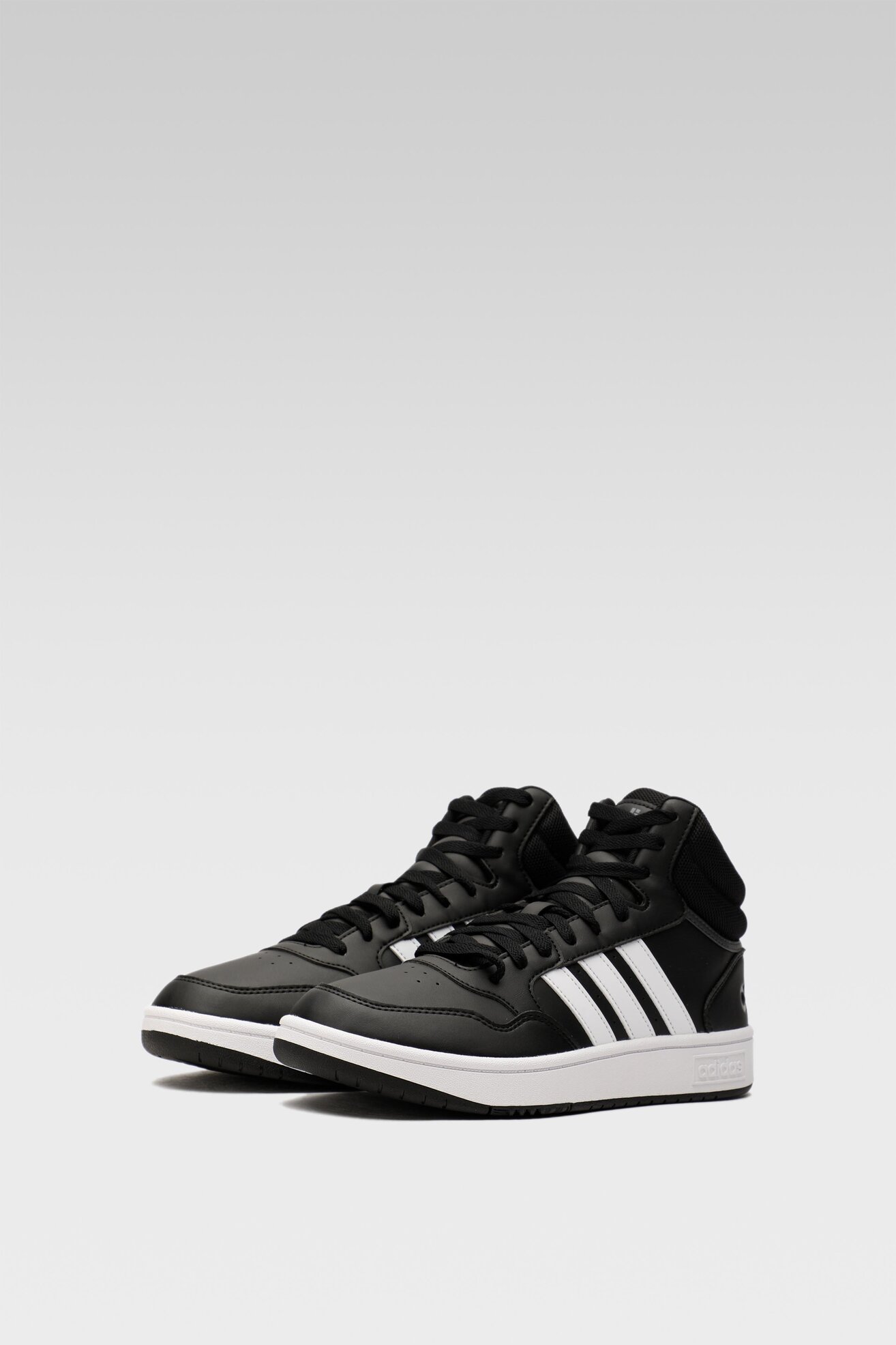 Obuwie sportowe adidas HOOPS 3.0 MID GW3020 Czarny - CCC.eu