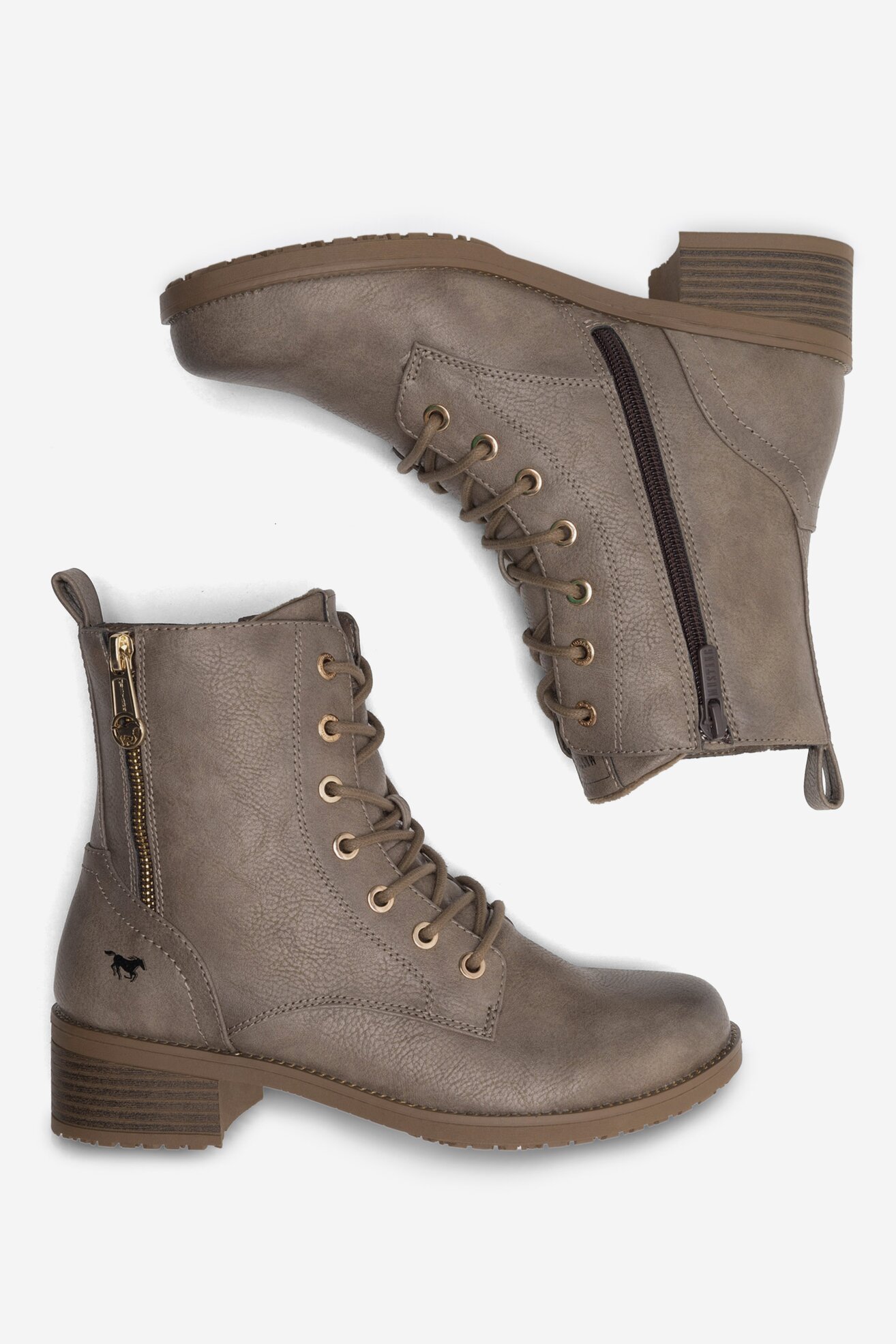 Боти Mustang 1402-502 БЕЖОВ - ccc.eu/bg