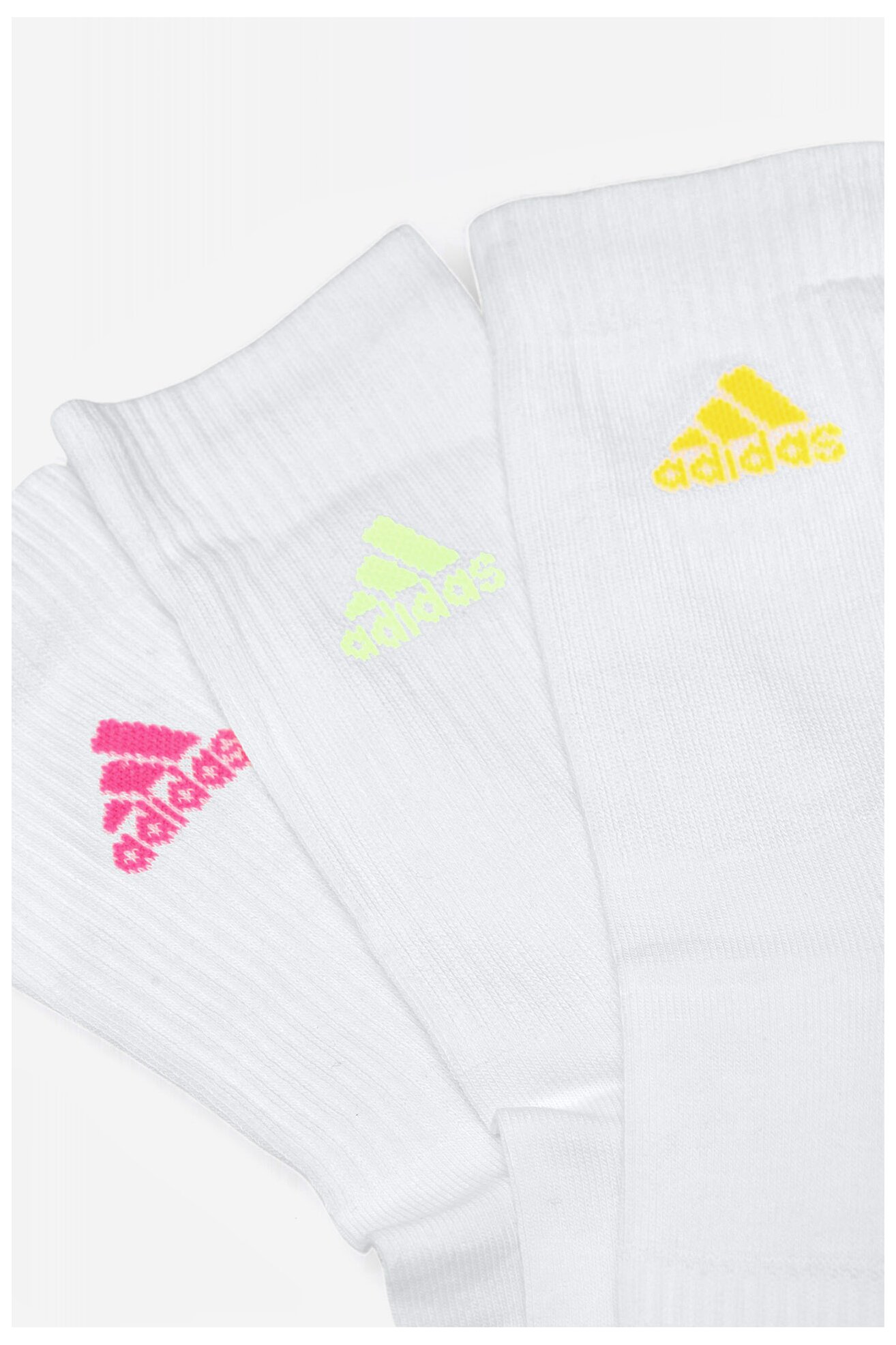 Skarpetki adidas IP2635 3-PACK Biały - CCC.eu