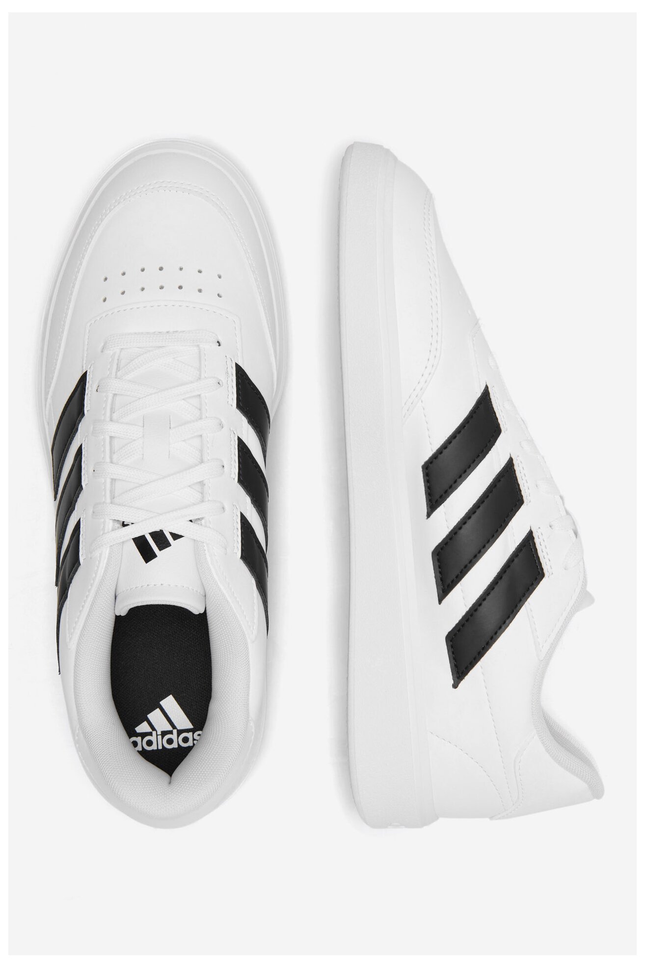 Obuwie sportowe adidas COURTBLOCK IF4033 Biały - CCC.eu