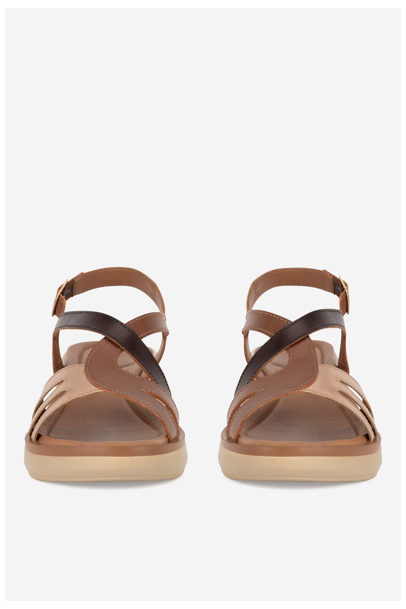 Sandały Lasocki WI23-MINT-04 Camel - CCC.eu