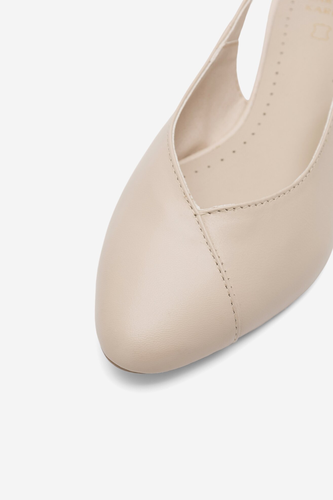 Baleriny Sarah Karen RST-KOLETTA-04 Beżowy - CCC.eu