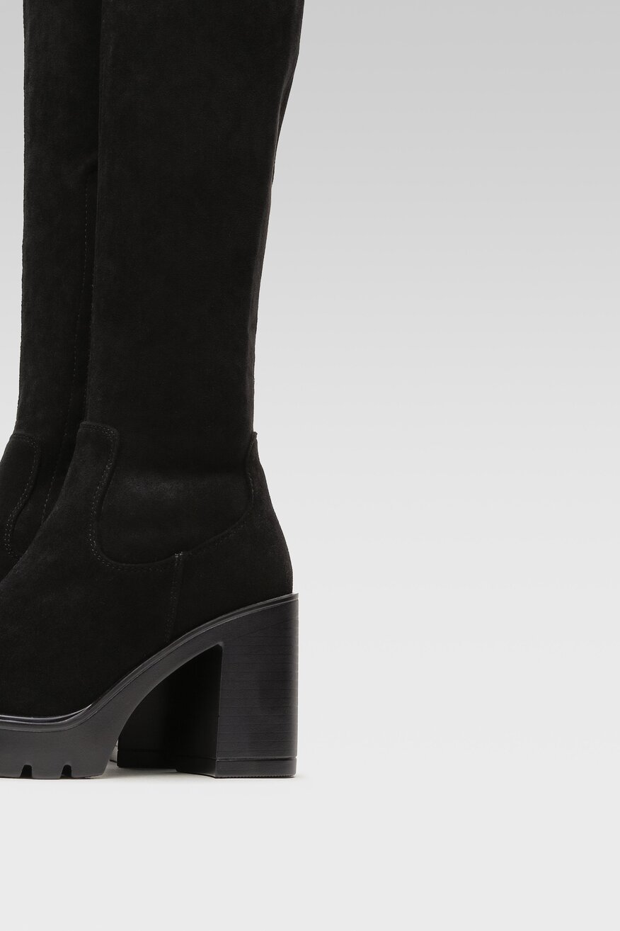 Cizme DeeZee WS19343-01 NEGRU - CCC