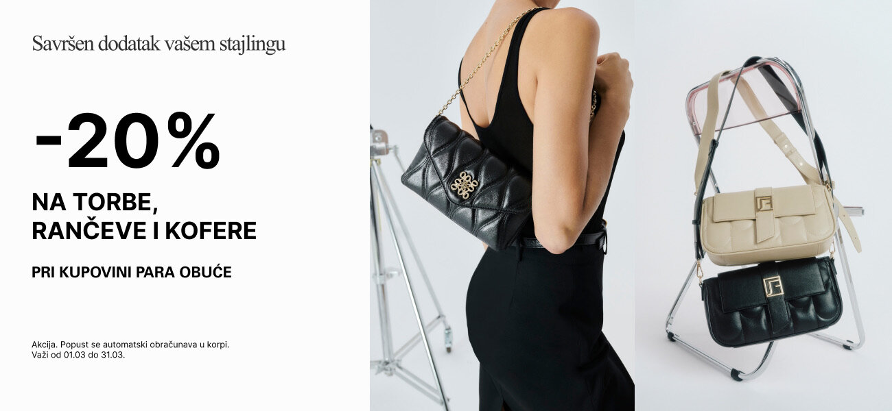 Vaše omiljene cipele, modni dodaci i torbe u CCC-u