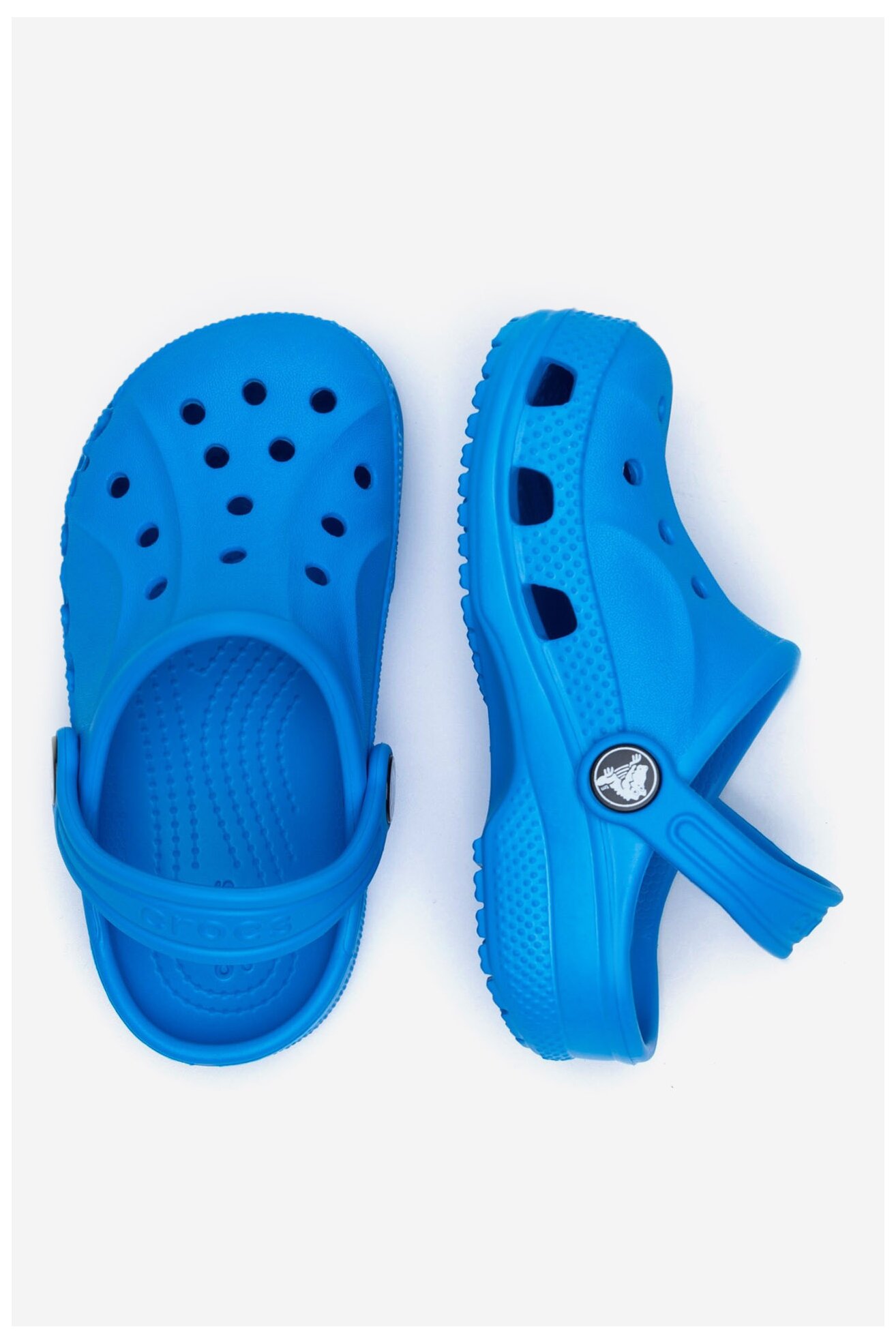 Тапки для басейну Crocs BAYA CLOG TODDLERS 207012-456 ГОЛУБИЙ - ccc.eu/ua
