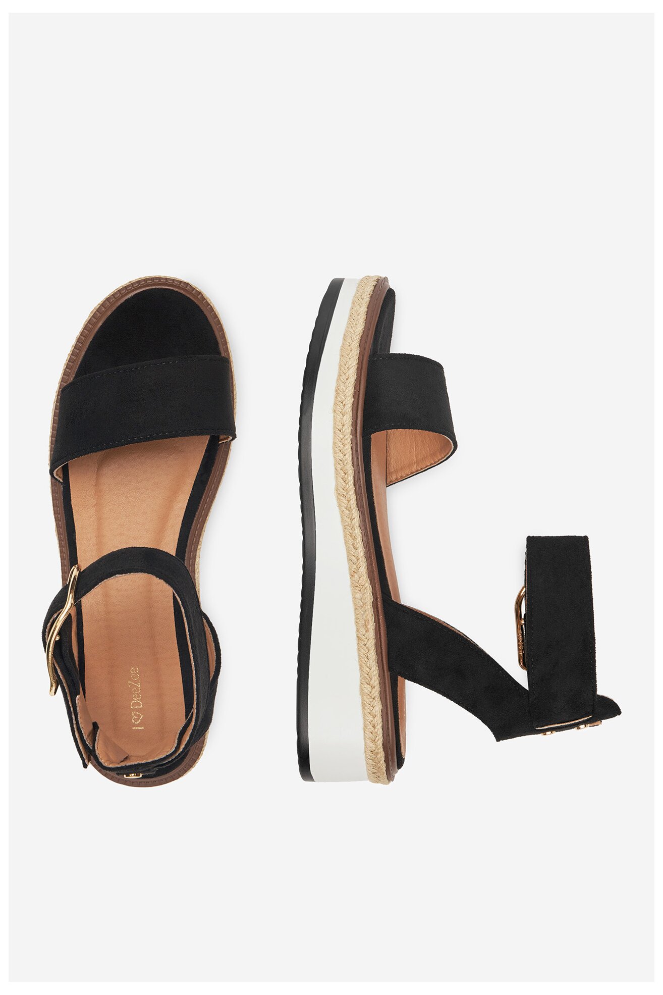 Sandale DeeZee WS091-01 NEGRU - CCC