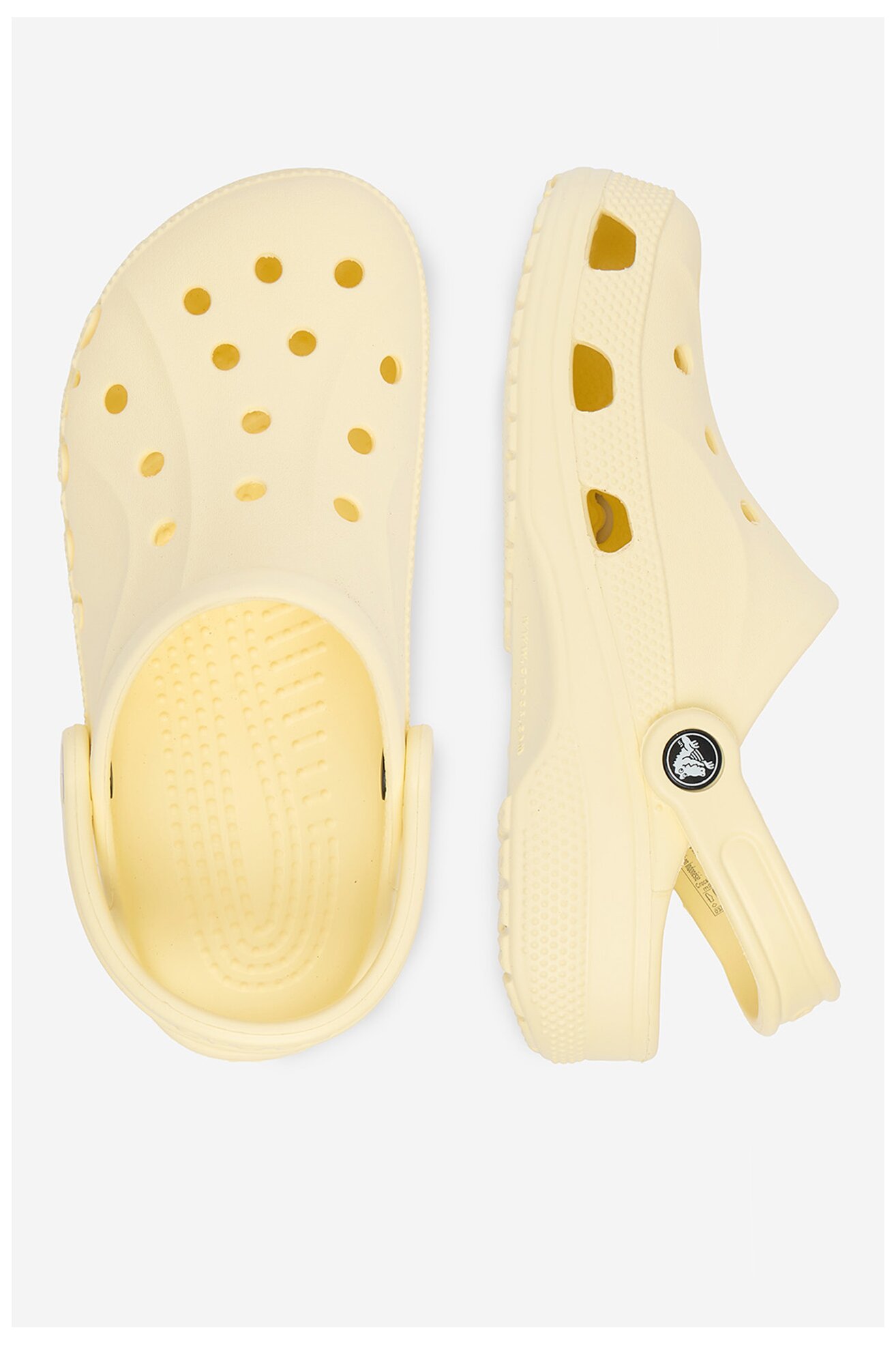 Klapki basenowe Crocs C-BAYA CLOG 10126-76O Żółty - CCC.eu