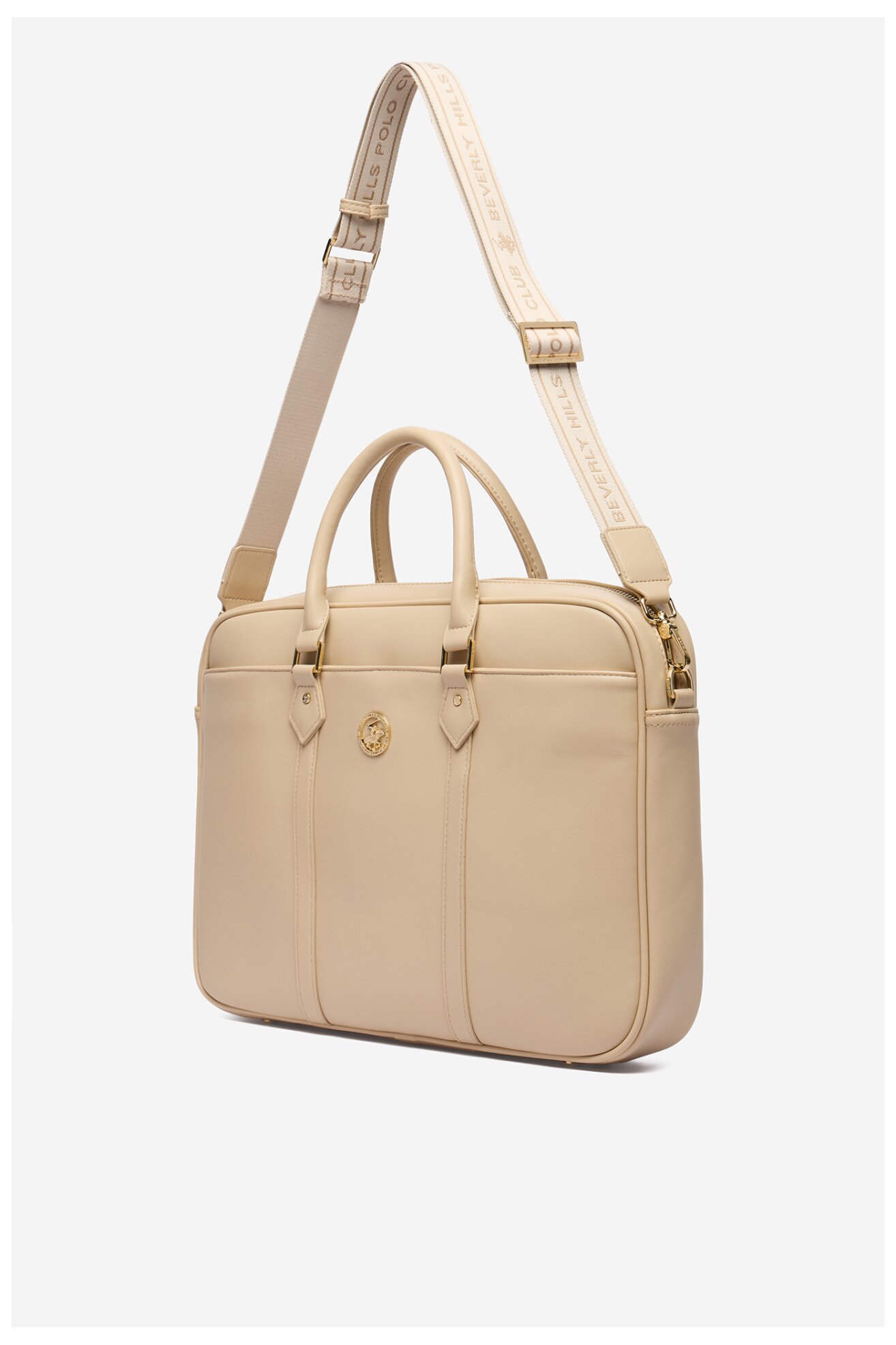 Torebka Beverly Hills Polo Club CEO-BHPC-L-010-09 Ivory - CCC.eu