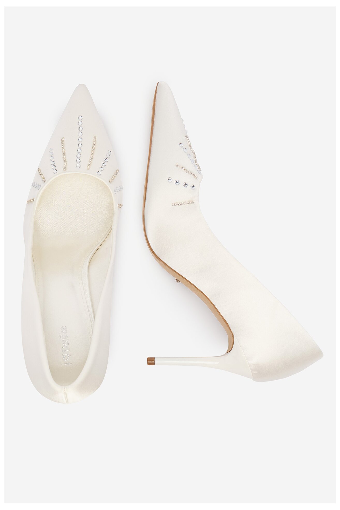 Czółenka DeeZee CEO-CD24-205 Kremowy - CCC.eu