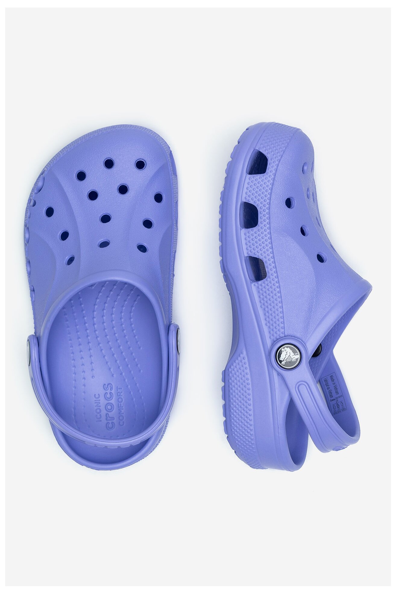 Тапки для басейну Crocs BAYA CLOG KIDS 207013-5PY ФІОЛЕТОВИЙ - ccc.eu/ua